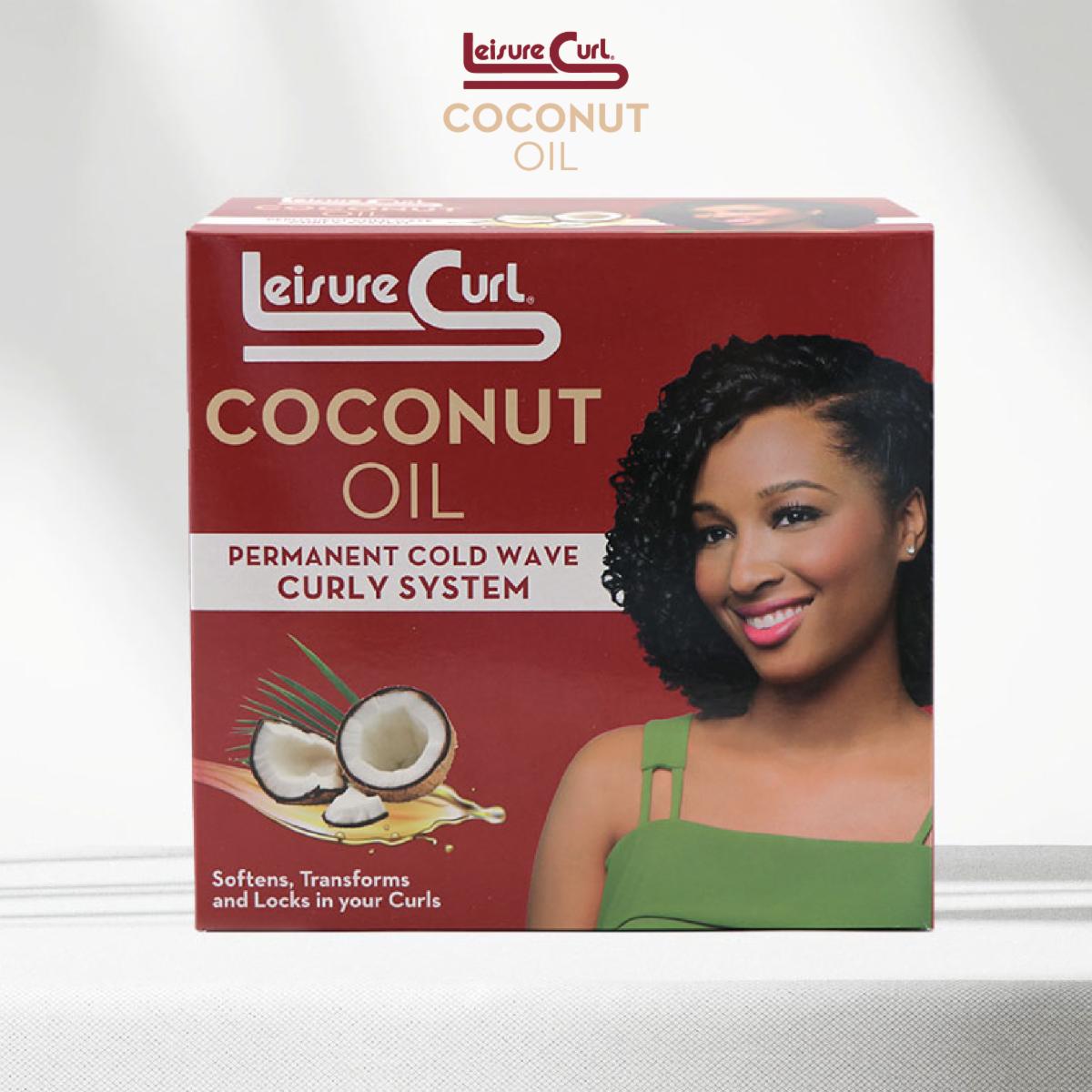 Achieve Stunning Curls with Leisure Curl! 🥥