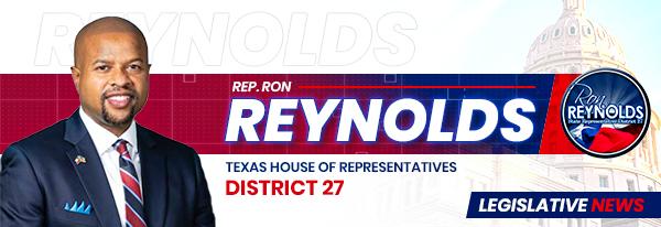 Representative Reynolds's Legislative Newsletter
