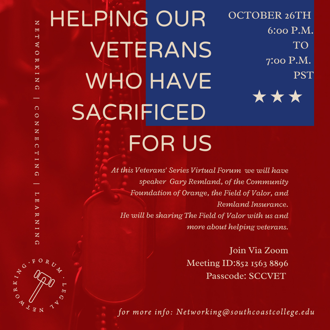 Veterans' Series Virtual Forum - Field of Valor