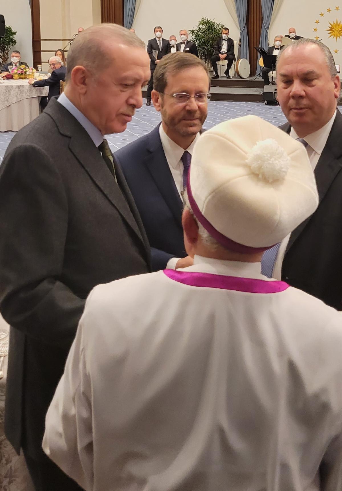 Rabbi Marc Schneier in Turkey with Presidents Erdogan & Herzog