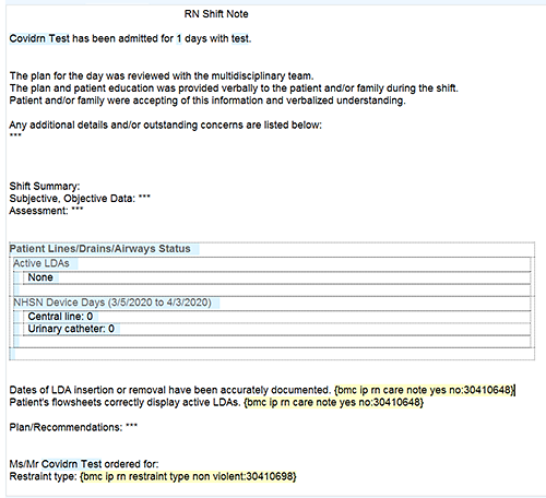 4/6/20 - Inpatient Nursing Documentation Changes, Epic Updates, PPE ...