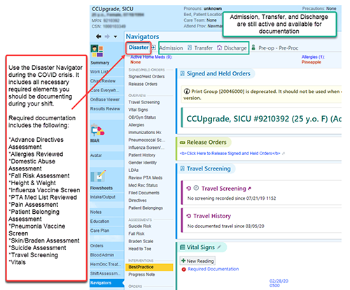 4/6/20 - Inpatient Nursing Documentation Changes, Epic Updates, PPE ...