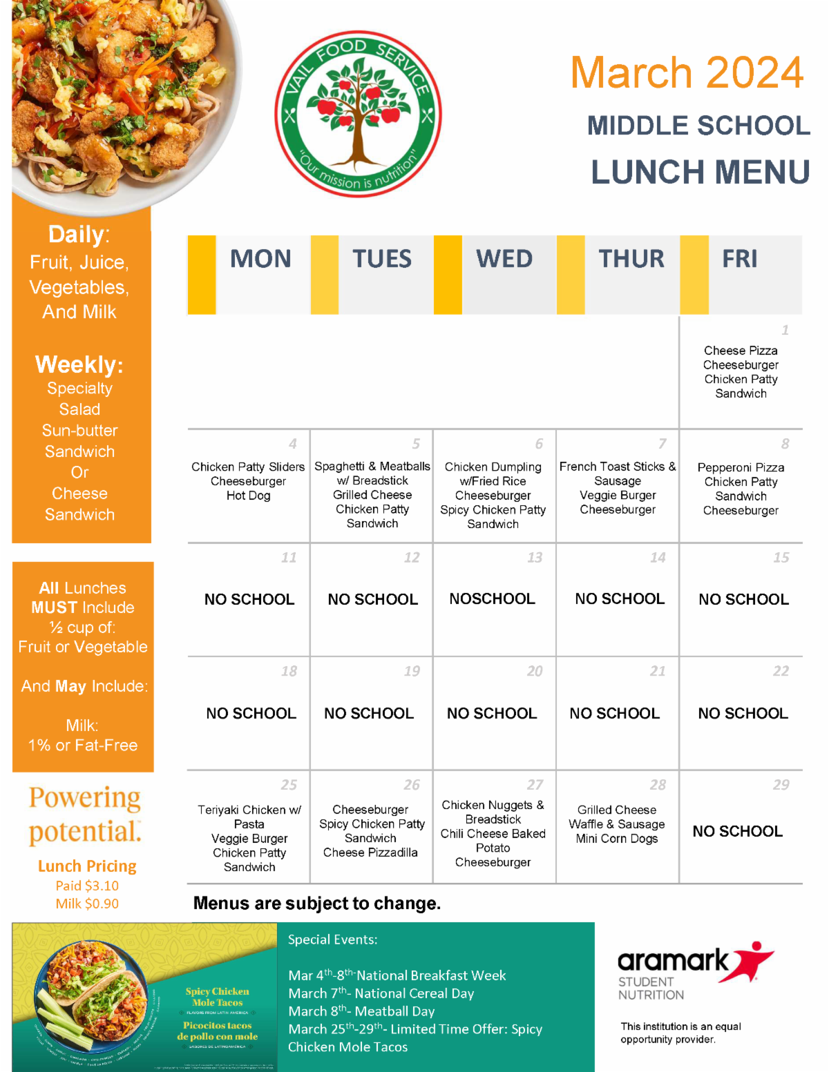 RVMS Roadrunner Monthly Newsletter