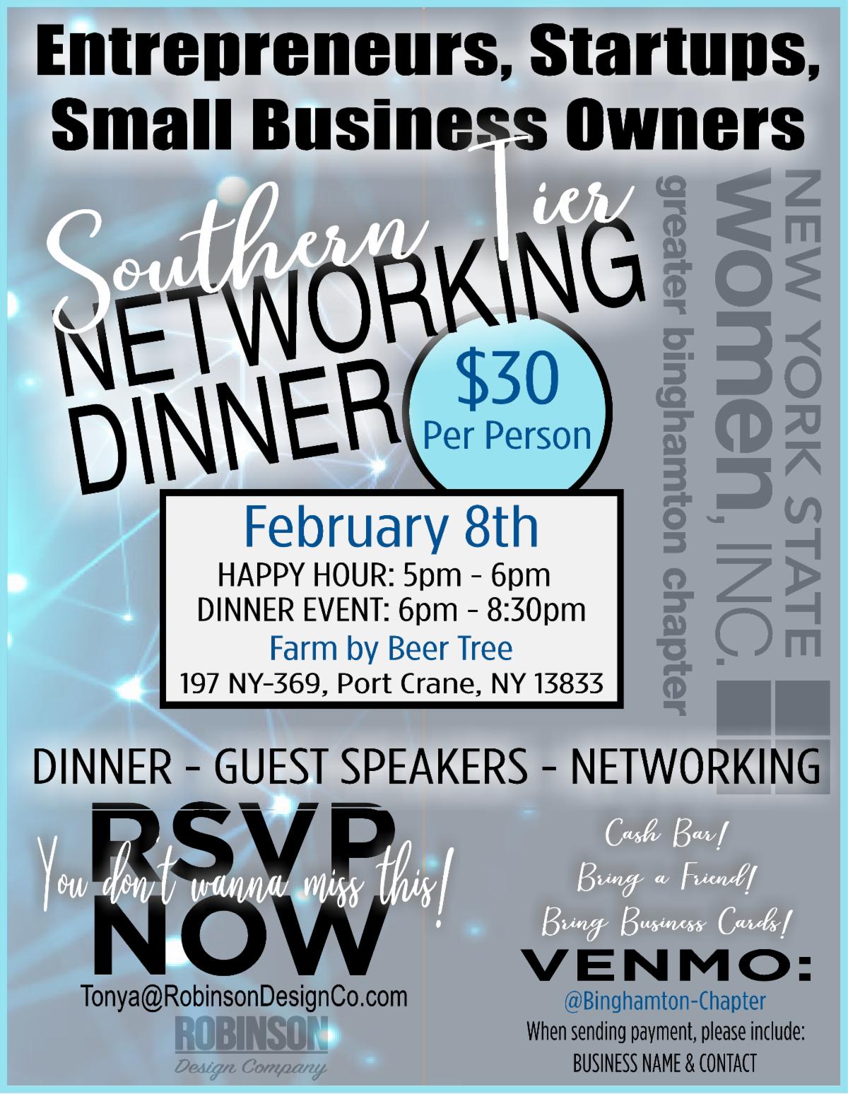 Southern Tier Networking Dinner