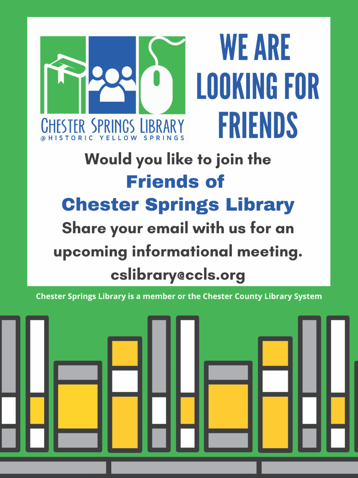 Chester Springs Library October Newsletter 2021