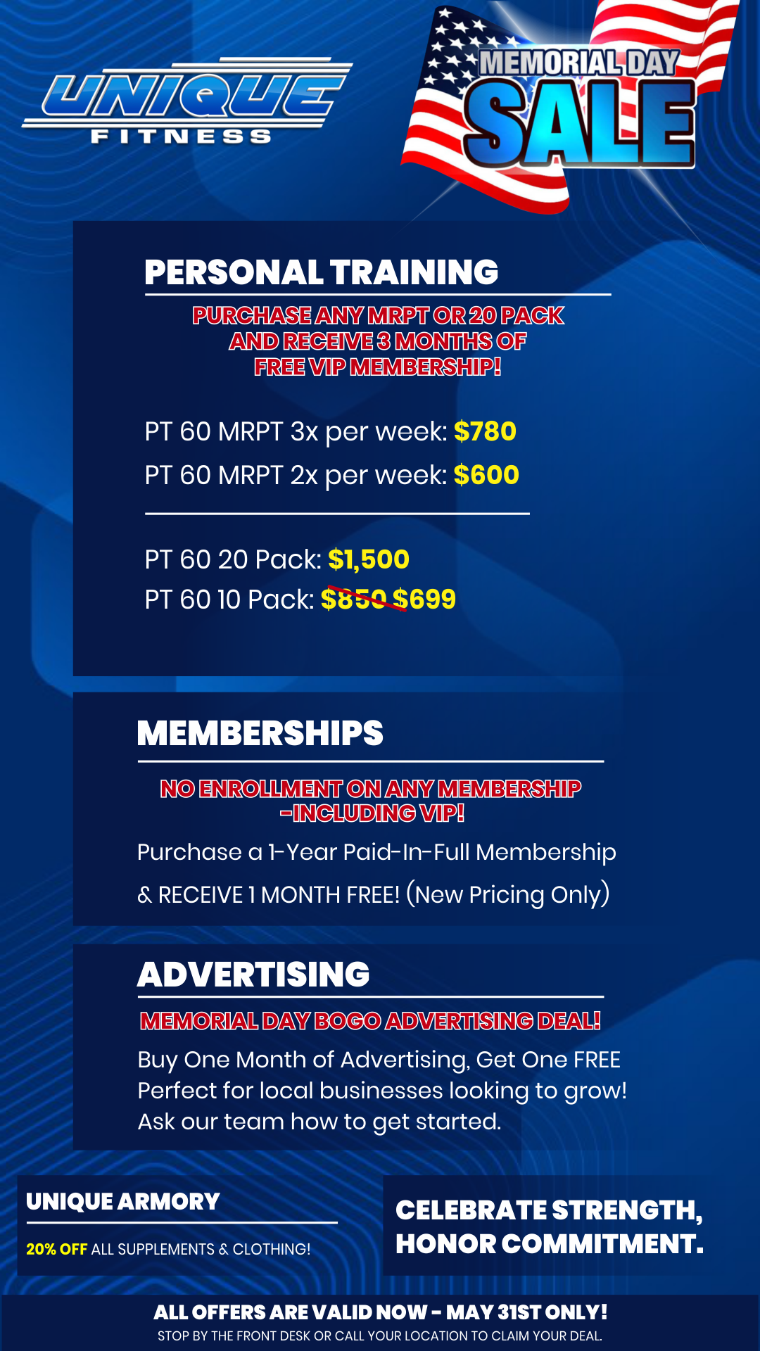 Honor & Save: Memorial Day Deals Are Here!