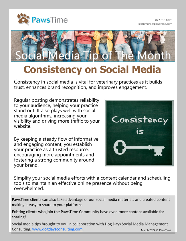 The PawsTime March Companion Email is Here