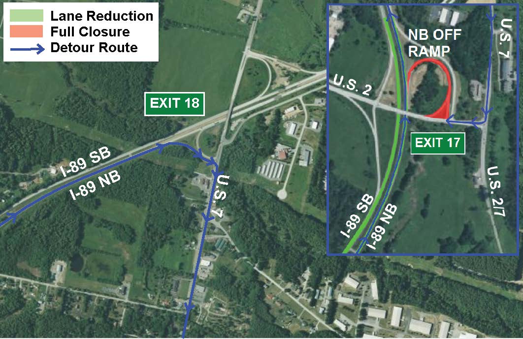 Colchester Exit 17 - Colchester NH 028-1(31) - Construction Update
