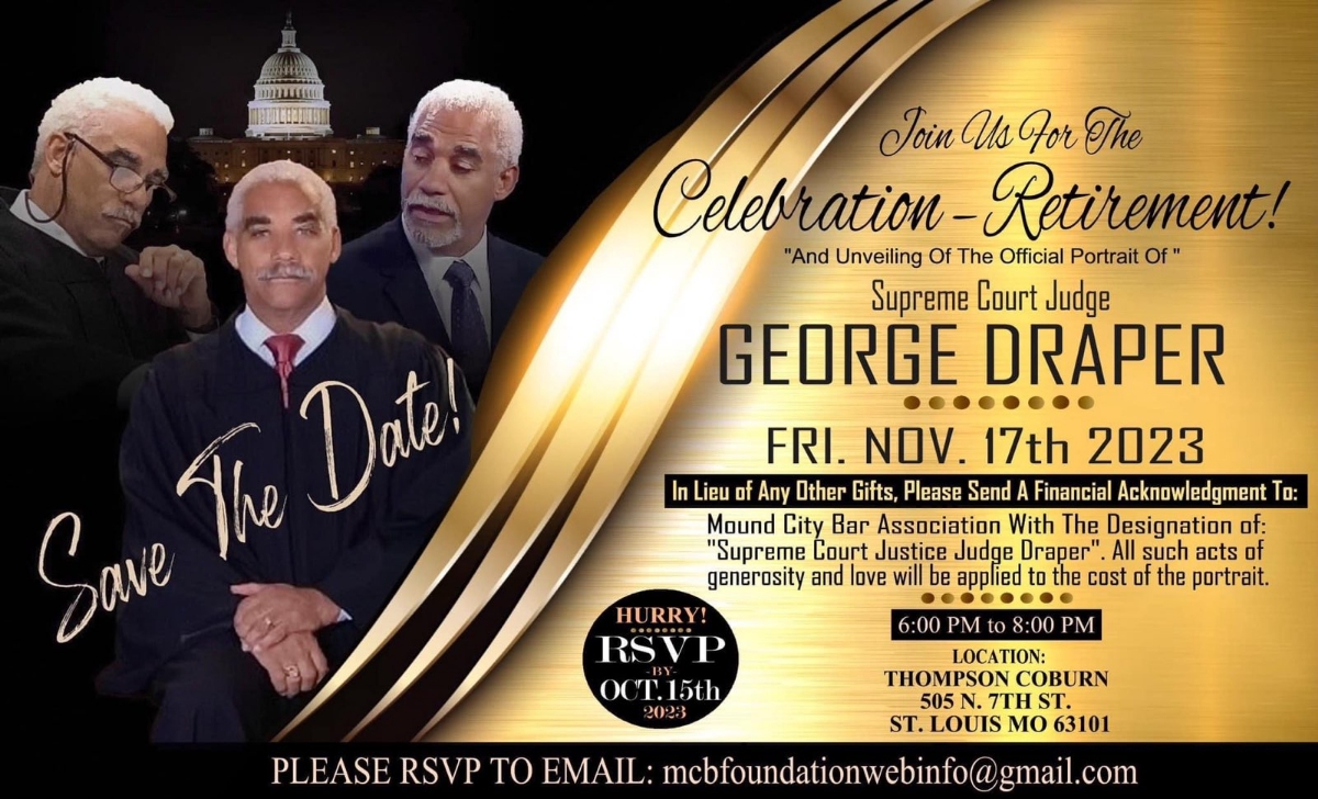 MCBA Judge Draper's EVENT TODAY - Friday Nov 17