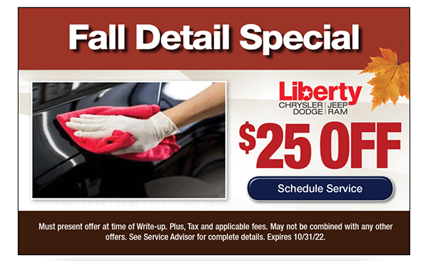 Your Fall Service Specials Are Here