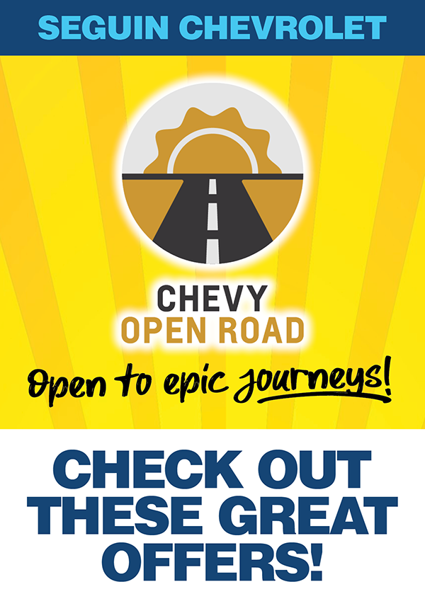 Chevy Open Road - Open to Epic Journeys!