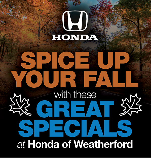 Spice Up Your Fall with Honda