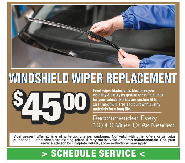 Your Fall Service Specials Are Here!