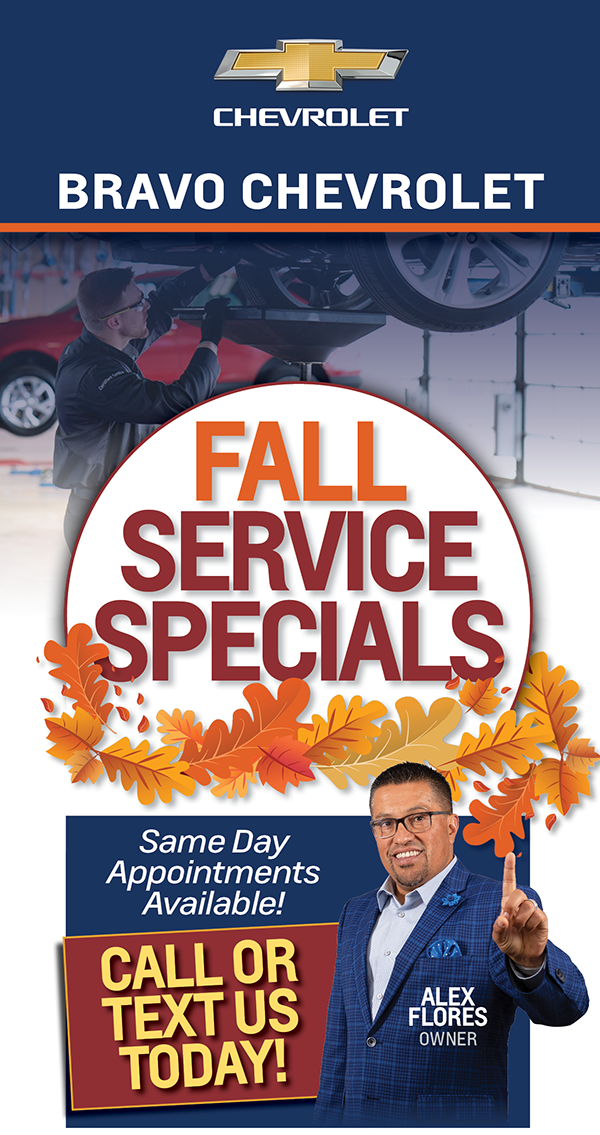 Your Fall Service Specials Are Here!