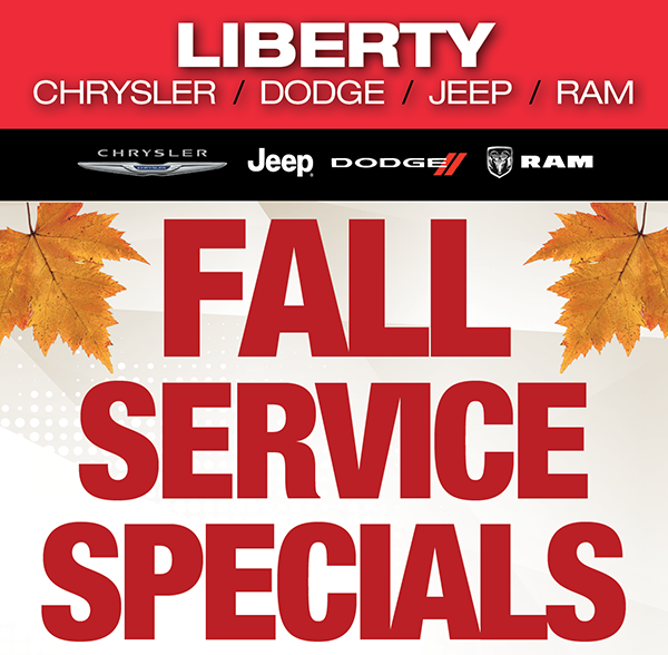 Your Fall Service Specials Are Here
