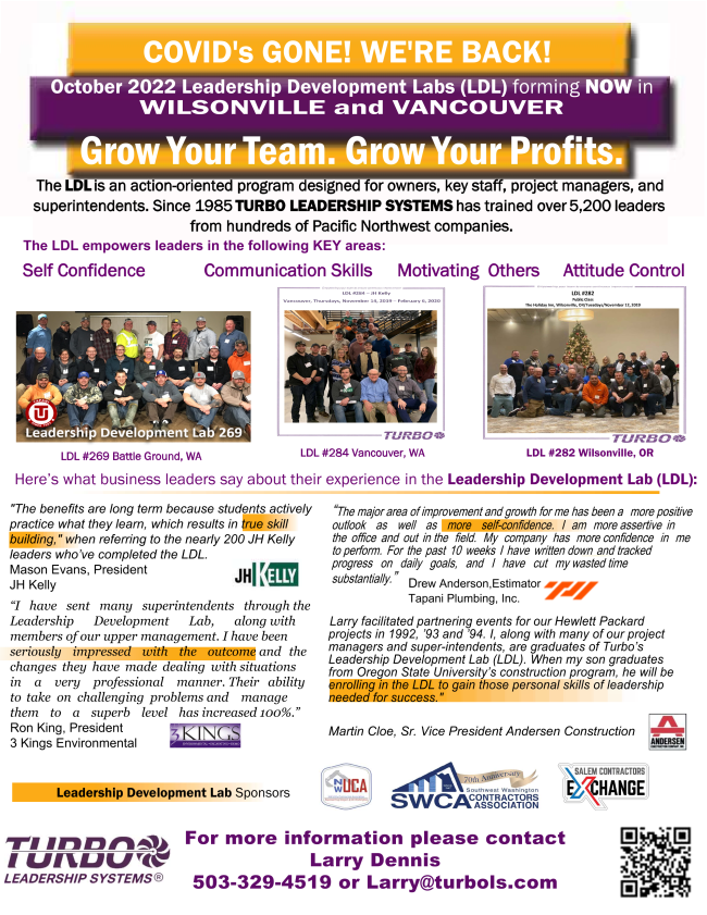 Fall 2022 Classes forming NOW!