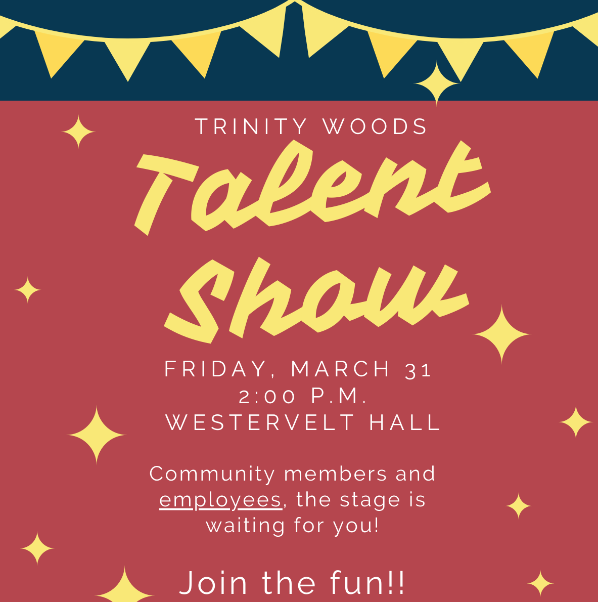 Trinity Woods - March Employee Newsletter