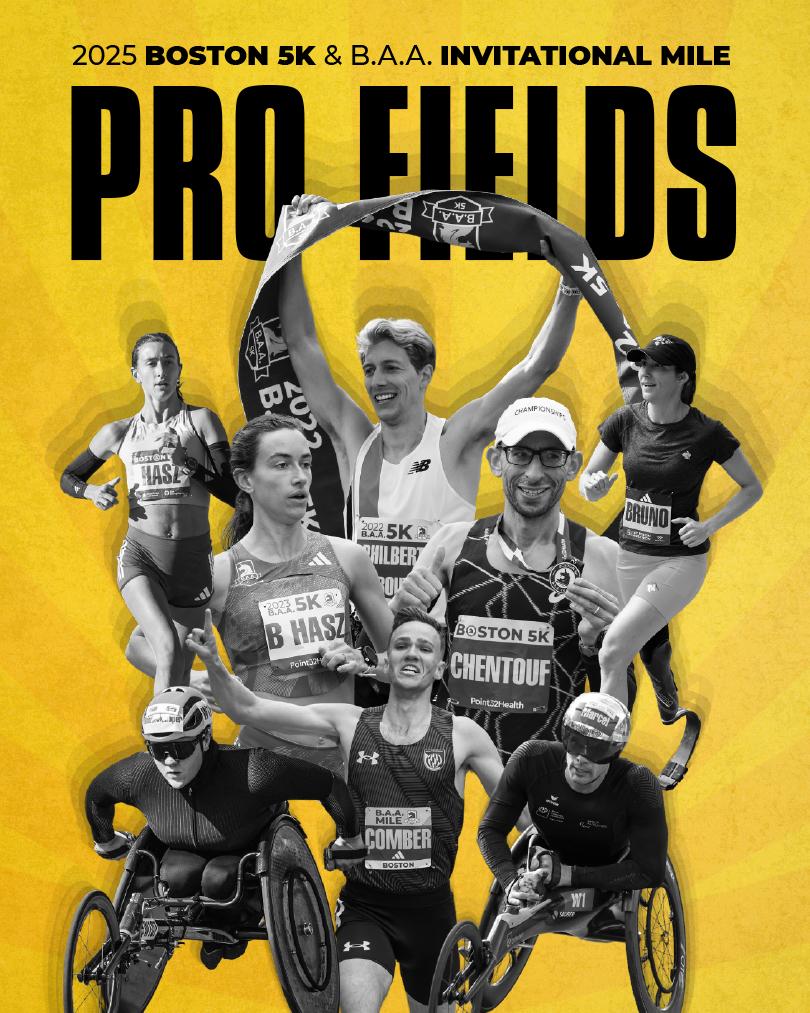 ONE WEEK until the 2025 Boston 5K 🦄