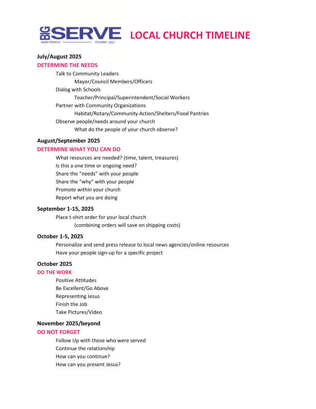 Joplin District Newsletter