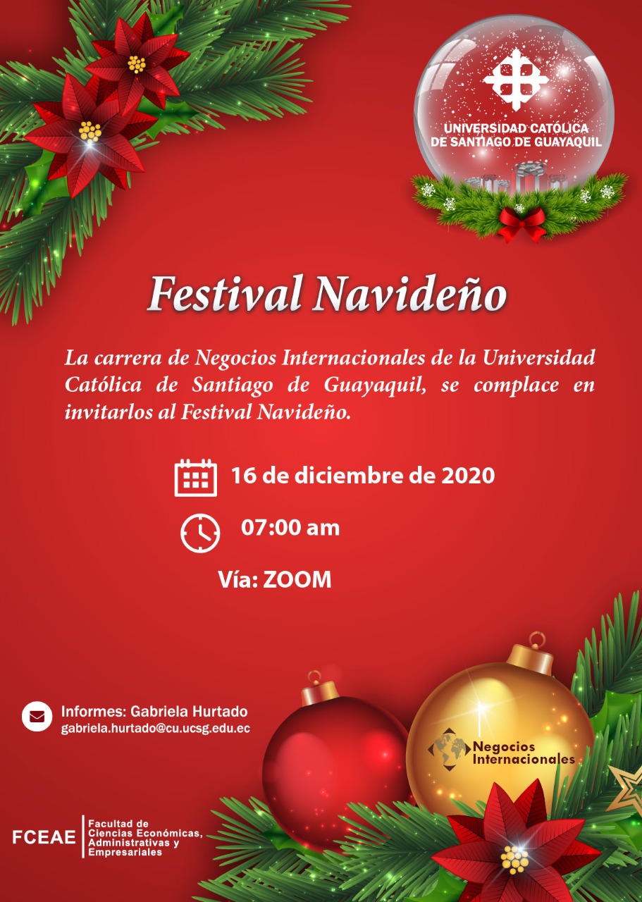 👉 UCSG informa: Agenda de Actividades Virtuales