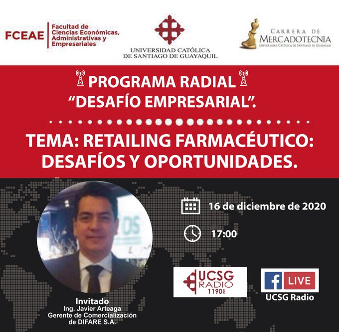 👉 UCSG informa: Agenda de Actividades Virtuales