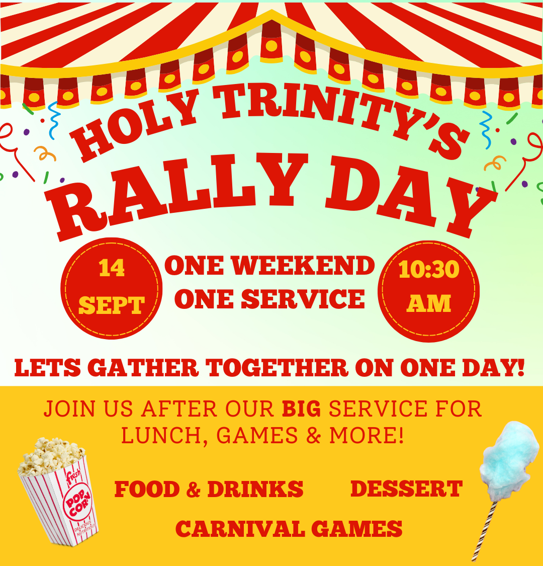Rally Day Information!