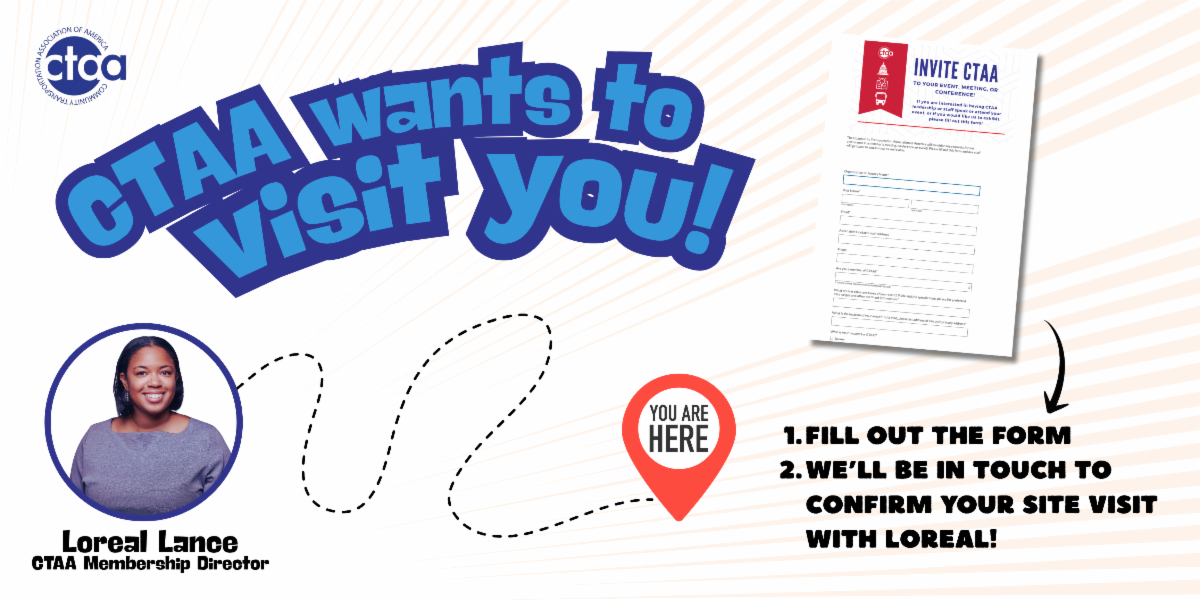 Your *members only* Community Transportation News from CTAA 🚌