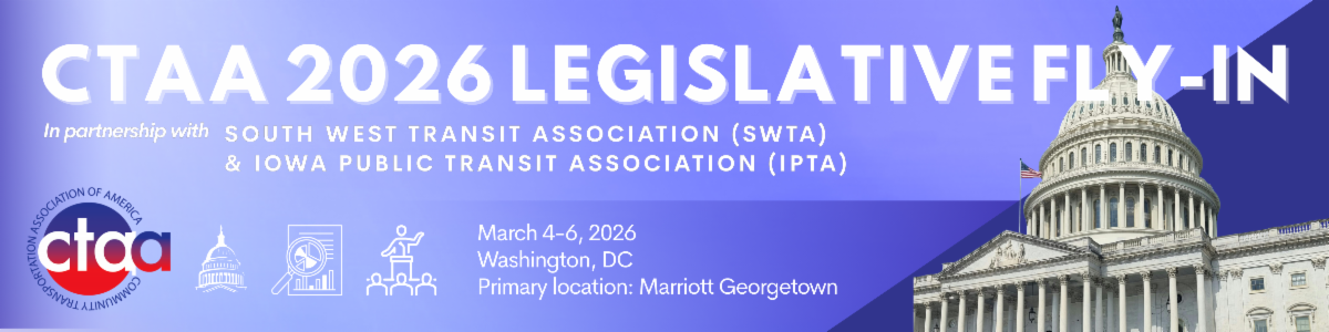 You're invited to CTAA's Legislative Fly-In March 2026!