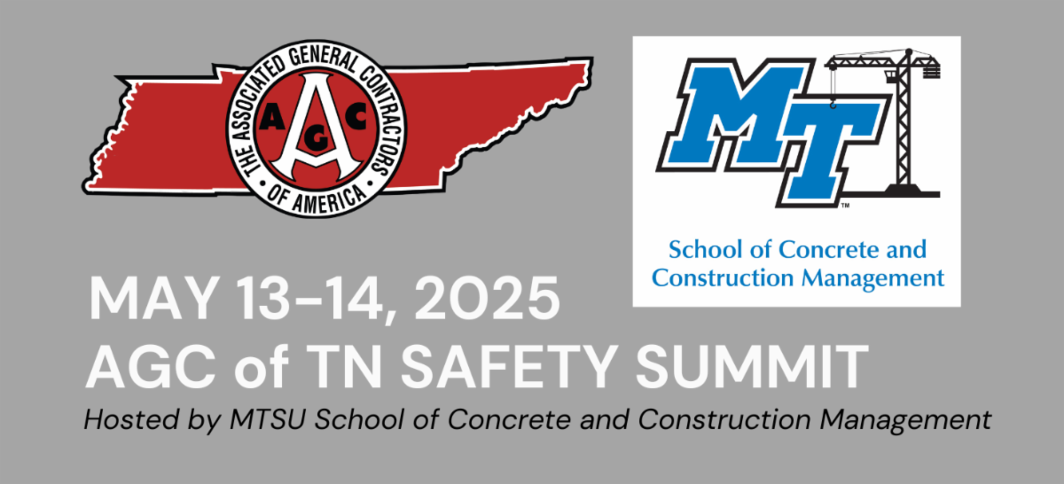 You're Invited: 2025 TN AGC Safety Summit at MTSU