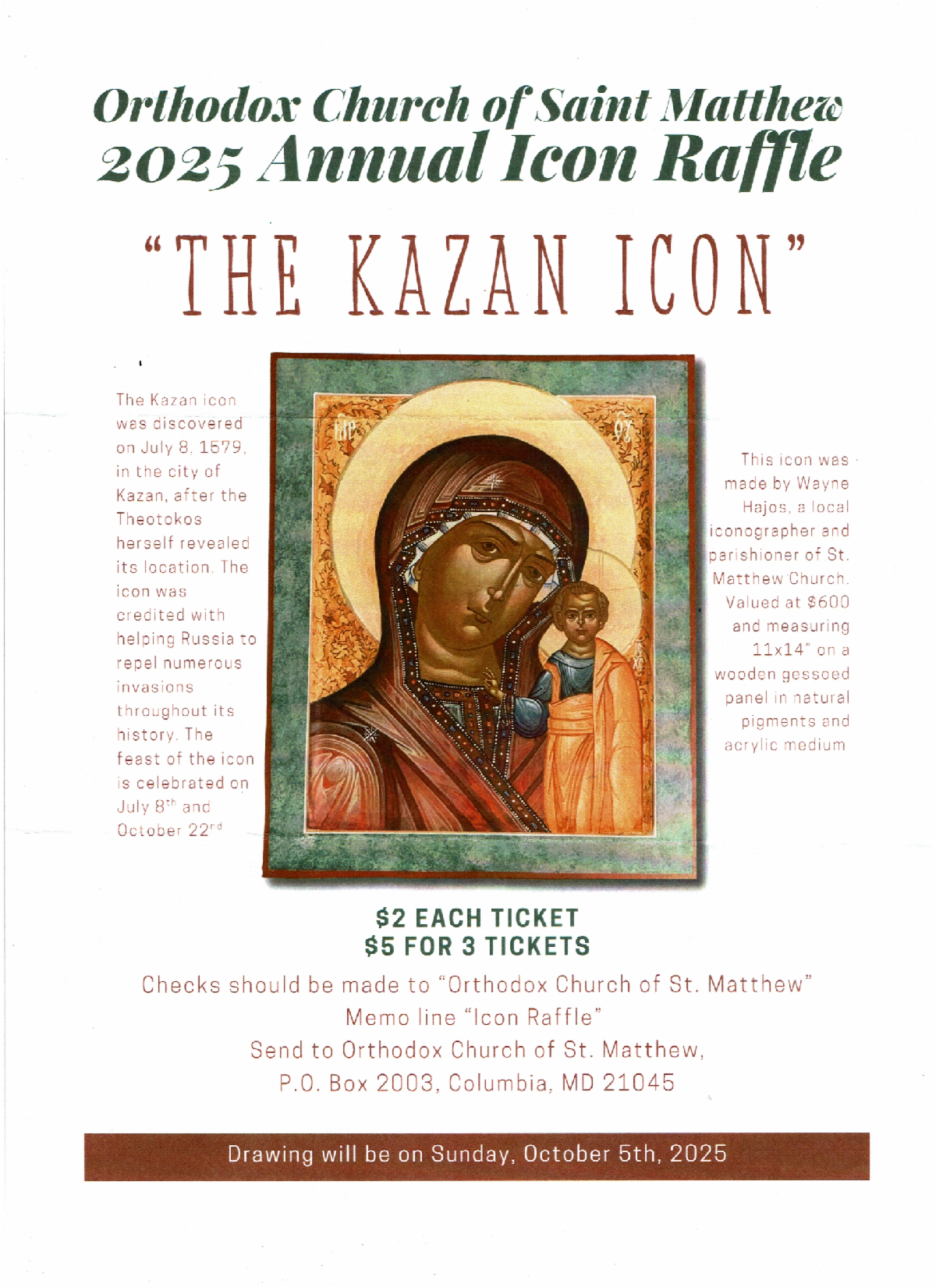 Weekly News from St. Nicholas Cathedral