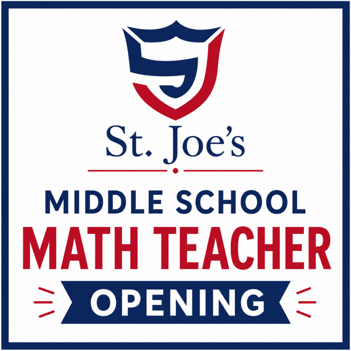 St. Joseph's School's Parent / Guardian Communication 5/21/2026