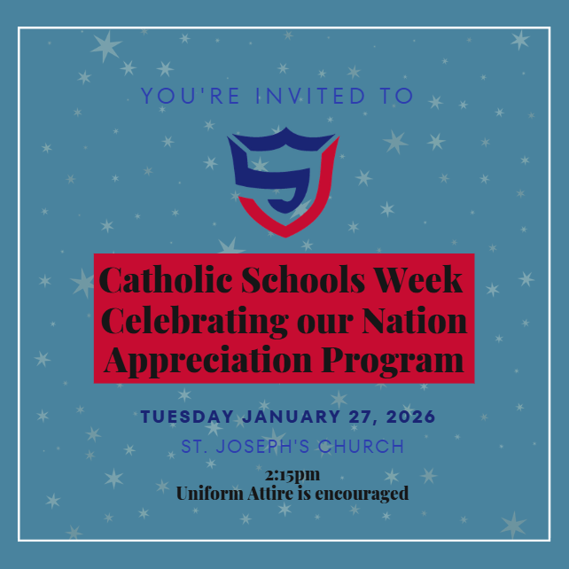 St. Joseph's School's Parent / Guardian Communication 1/15/2026