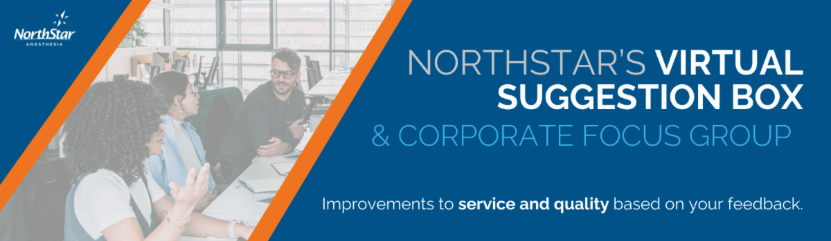 NEW: Virtual Suggestion Box + Corporate Team Focus Group Registration