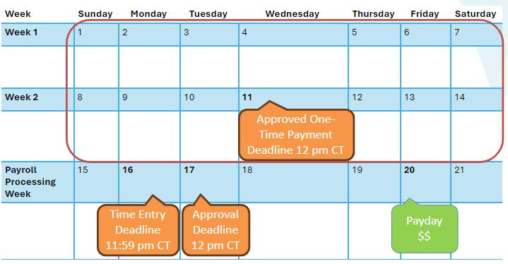 NEW! Enhanced Payroll Calendar + Deadlines