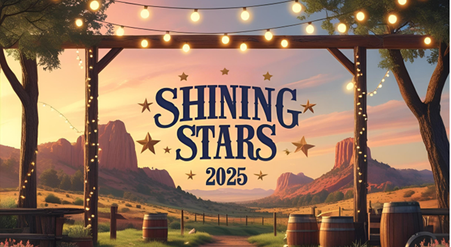 Shining Star Save the Date 2025
