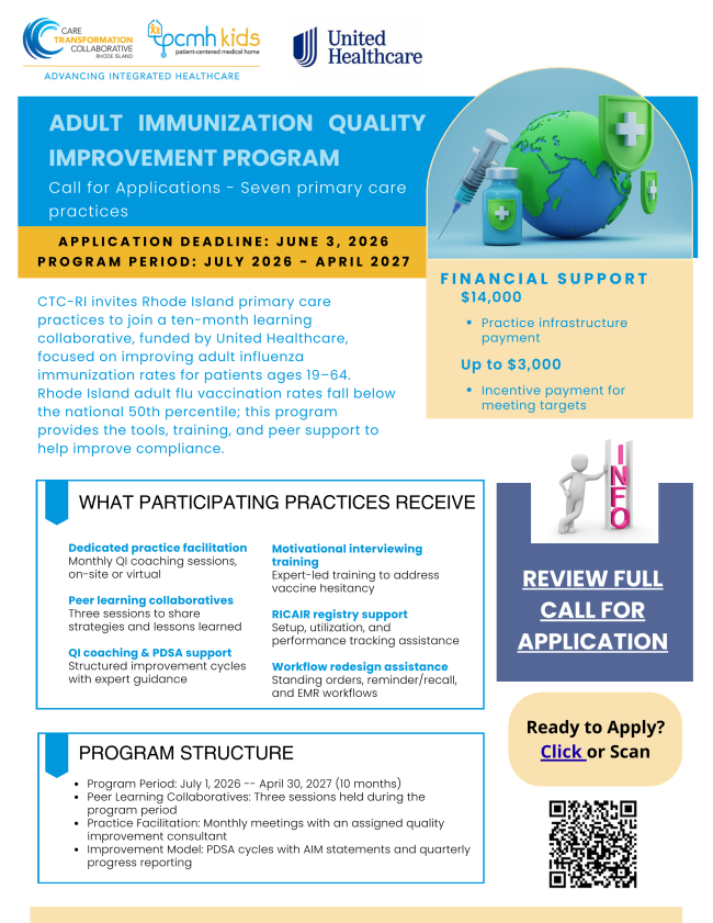 Apply Now for Adult Immunization QI Opportunity and Building Join a ...