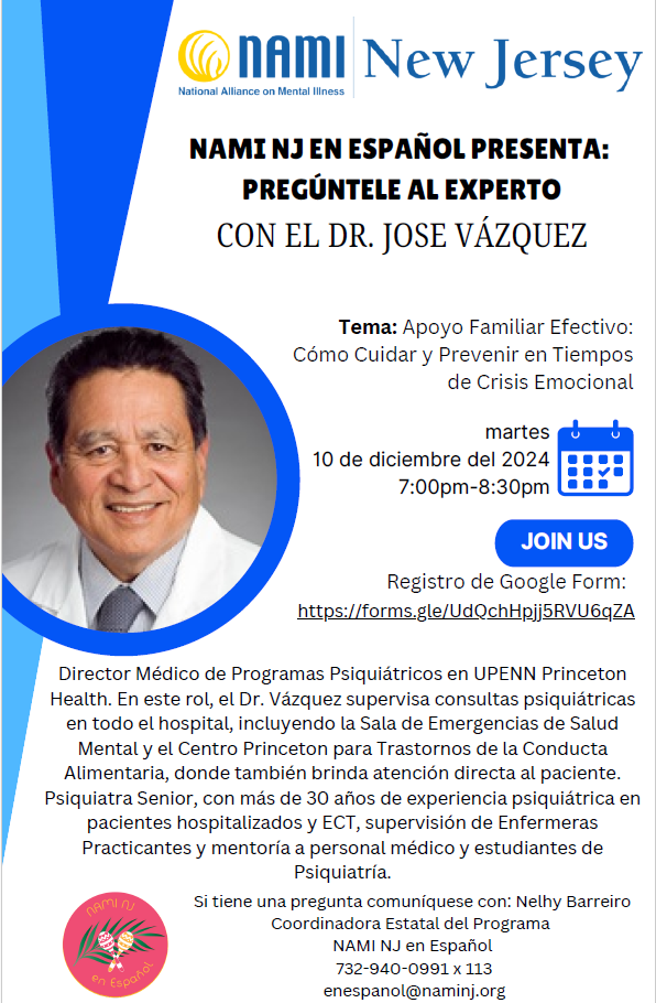 NAMI NJ en Español E-News November 2024