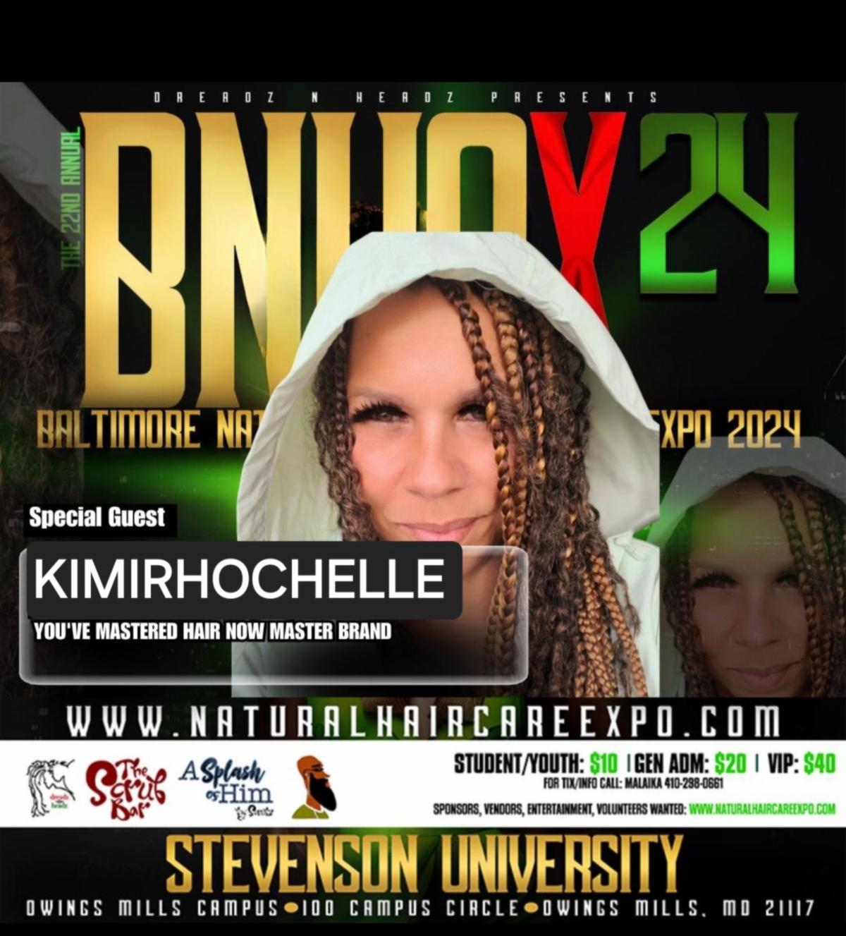 Baltimore Natural Hair Care Expo '24 w Entertainment Publicist Master ...