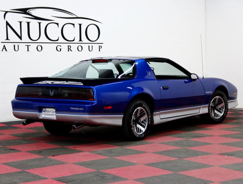 1986 PONTIAC FIREBIRD TRANS AM - BLUE MET/ LIGHT GRAY - ONLY 22,921 MILES!!
