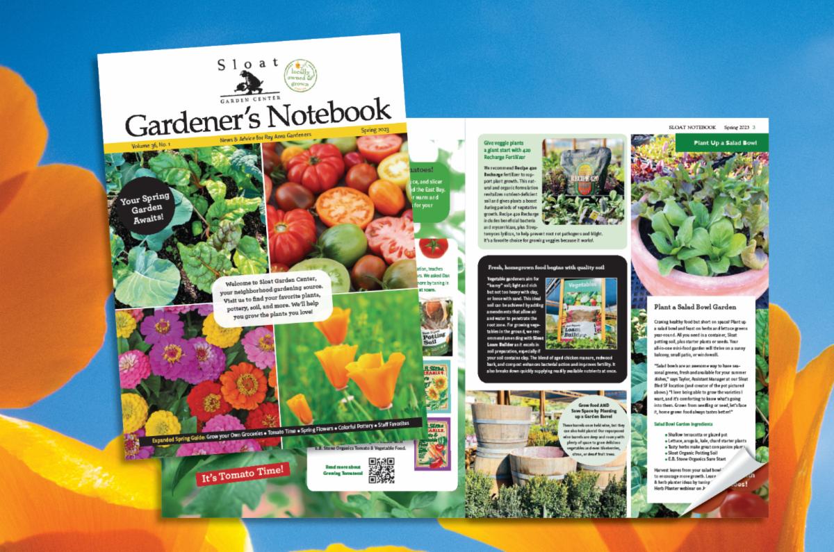 Jump into Spring with our New Gardener's Notebook