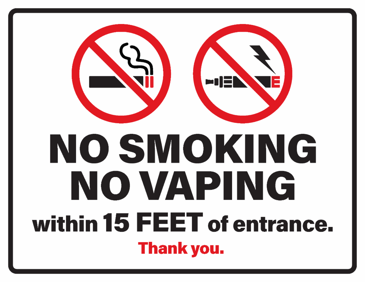 Cambridge Square South Smoking Notice