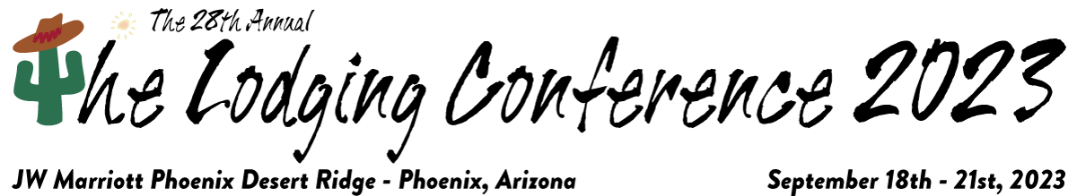 Lodging Conference – Reminders, Attendee List and Only 46 Spots Remain!