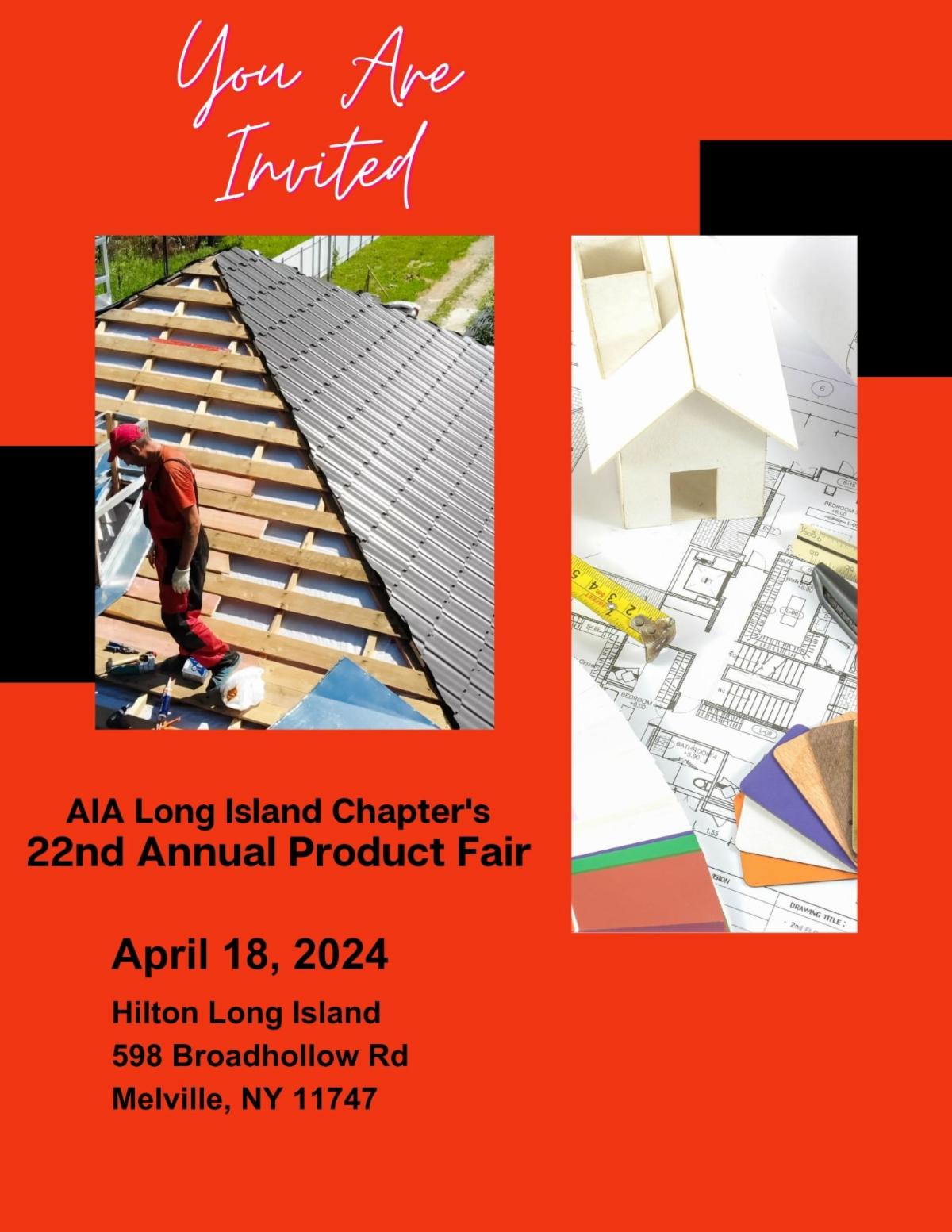 2024 AIA Long Island Chapter's 22nd Annual Product Fair