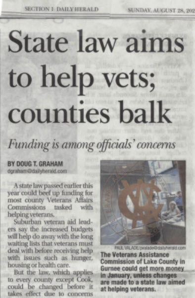 News from the Veterans Assistance Commission