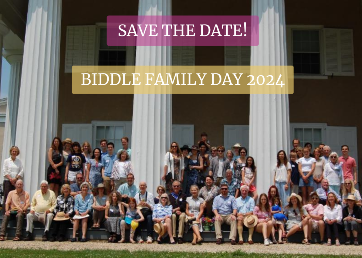 Save the Date for Biddle Family Day at Andalusia, June 23, 2024!