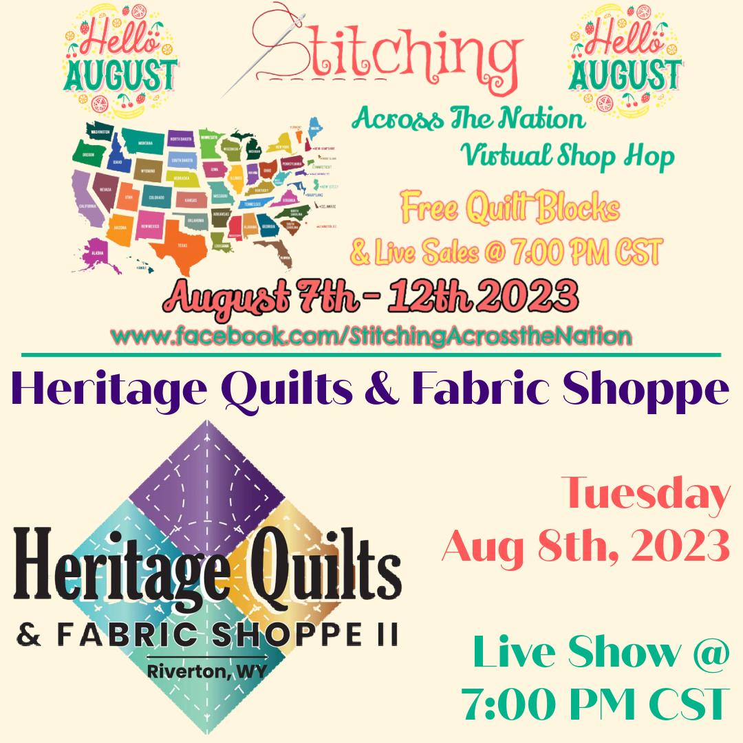 August Shop Hop Starts Today
