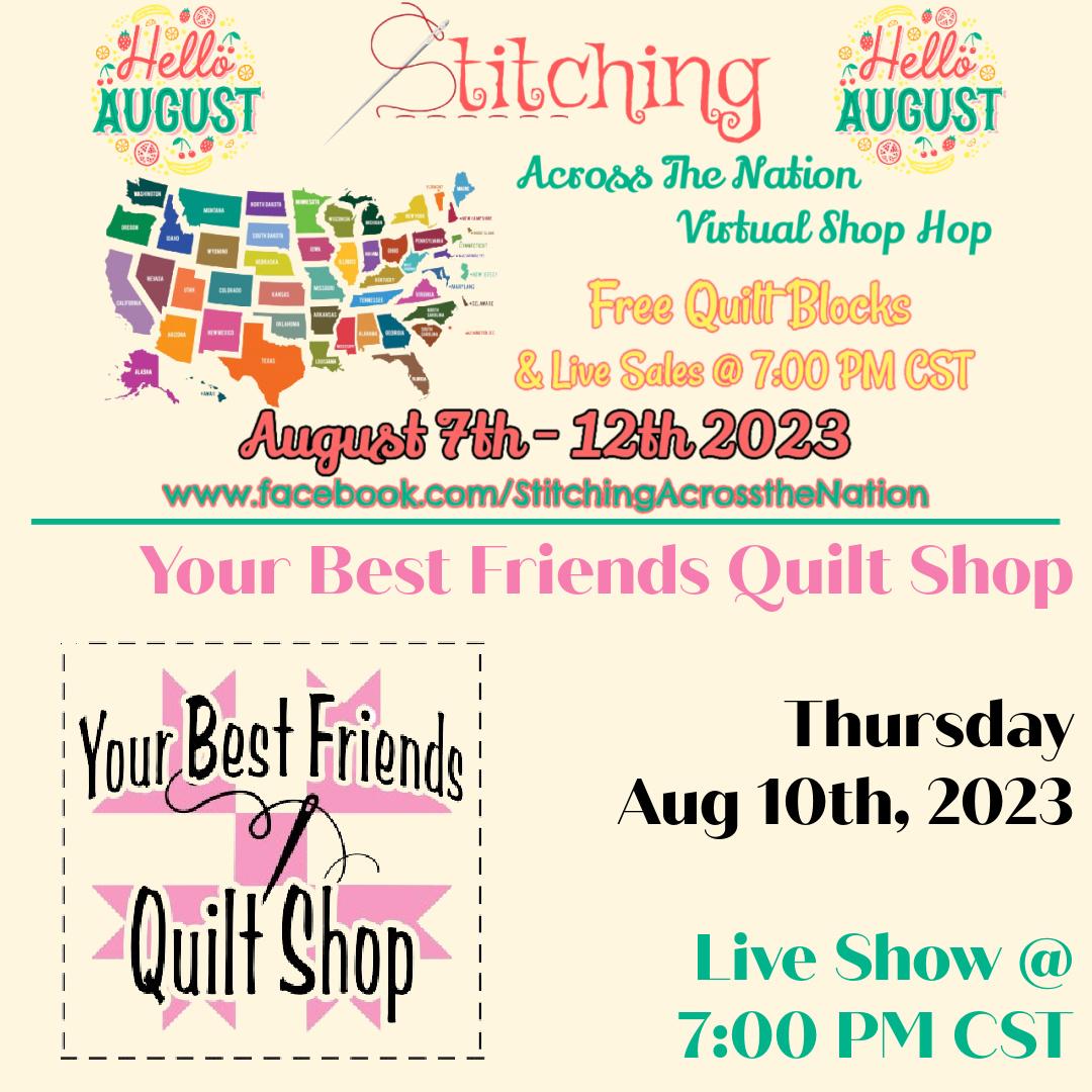 August Shop Hop Starts Today
