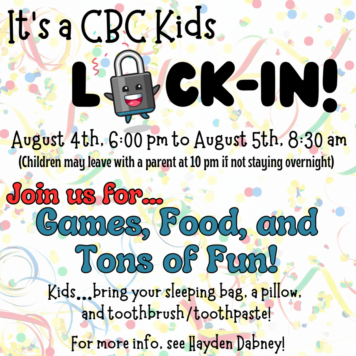 The latest news and updates from The CBC Family!