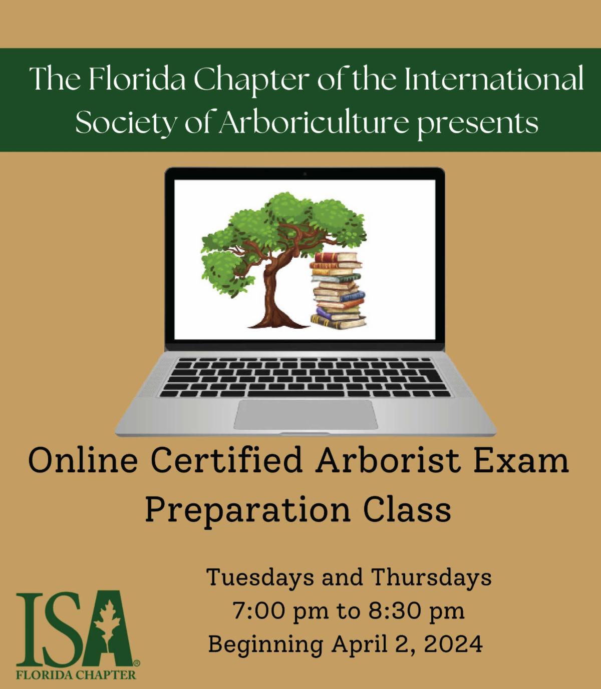 Online Certified Arborist Exam Preparation Class