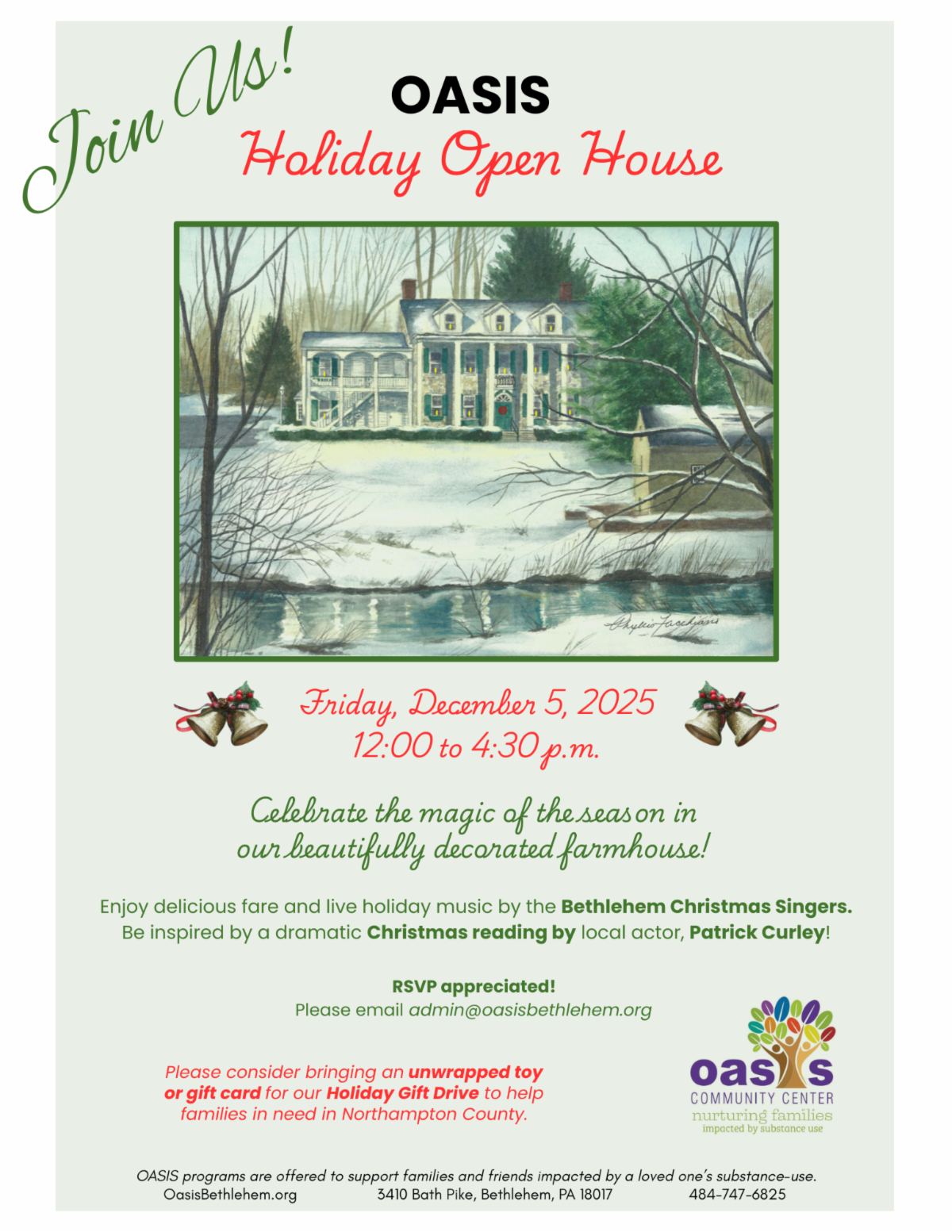 Decorate, Donate, Celebrate, and Remember! 💜 Holiday Festivities at OASIS